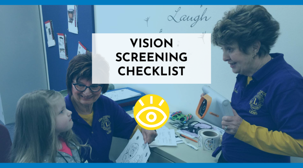 Your 2024 Back-To-School Vision Screening Checklist | Wisconsin Lions ...